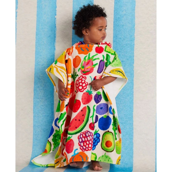 Kids Hooded Towel Eat The Rainbow - Meet Gather Collect